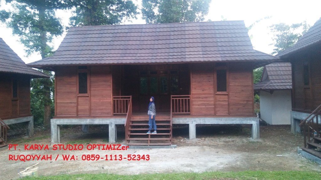Jual Rumah Kayu Minimalis Modern Di Regol - Jual Rumah Kayu Berkualitas ...